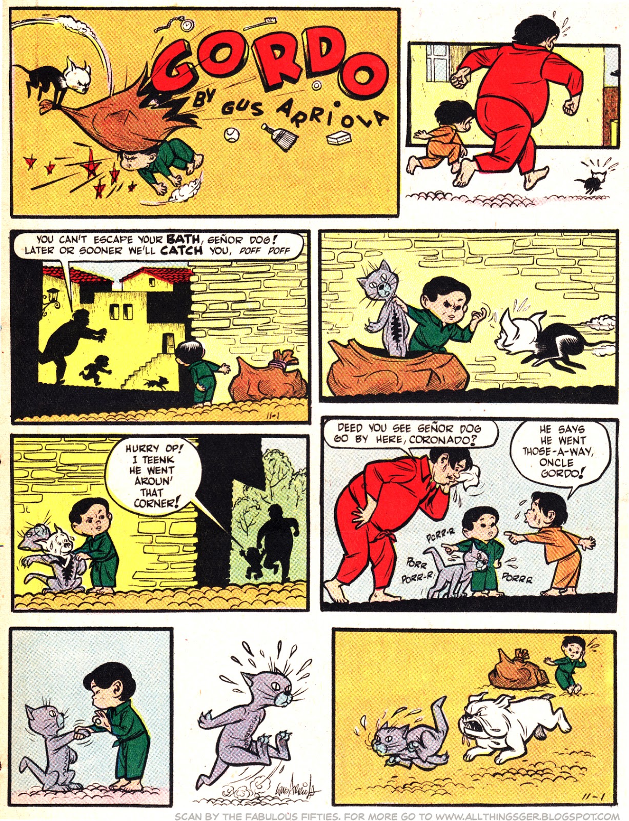 1953 SUNDAYS – WELCOME TO GORDO COMICS